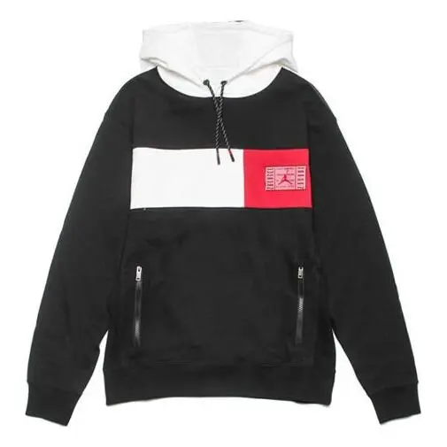 JORDAN 11 Legacy Splicing Hoodie - Black