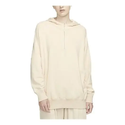 Nike Half Zip Knit Hoodie - Yellow