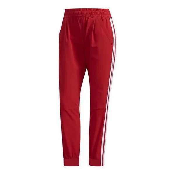 Adidas Knit Track Pants - Red