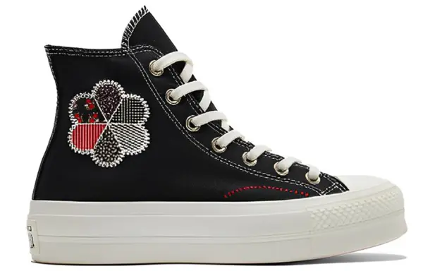 CONVERSE Chuck Taylor All Star Lift Crafted Patchwork High Top Sneakers