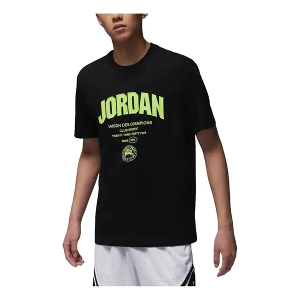 JORDAN Sport Dri-fit Graphic T-shirt Asia Sizing - Black
