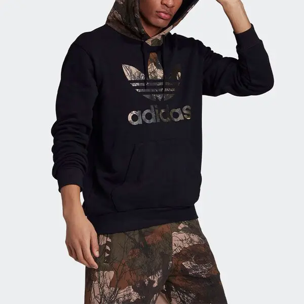 Adidas Originals Camo Block Pullover Hoodie