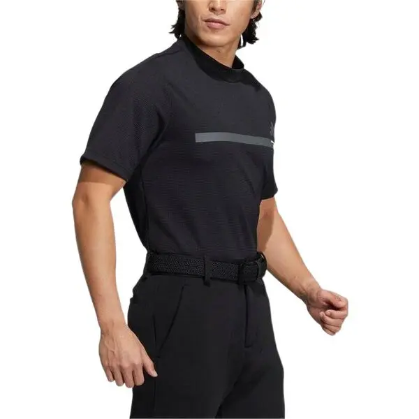 Adidas Mock Neck Short Sleeve Tee