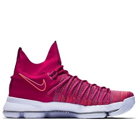 Nike Kd 9 Elite Ep High Top Athletic Sneakers - Pink