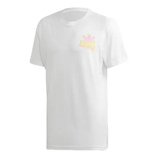 Adidas Originals Multi Fade Sports T-shirt - White