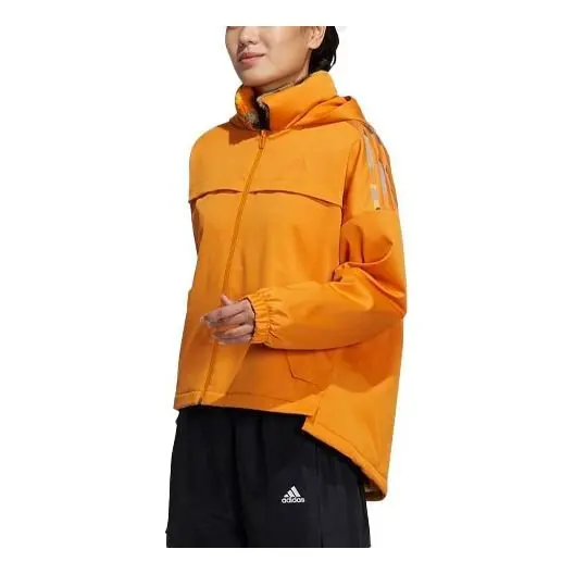 Adidas Hooded Jacket - Tan