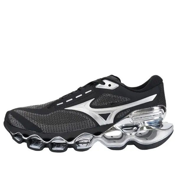 Mizuno Wave Prophecy 15 Athletic Sneakers - Black/metallic Silver