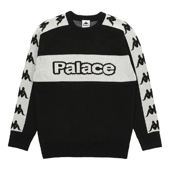 PALACE X Kappa Fw21 Knit Sweater - Black