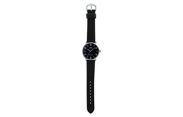 Casio Analog Leather Watch
