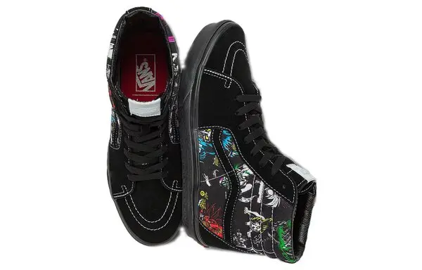 VANS Disney X Sk8-hi 'villains' High Top Sneakers