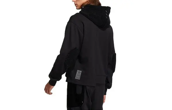 Adidas Originals Irregular Splicing Sports Hoodie