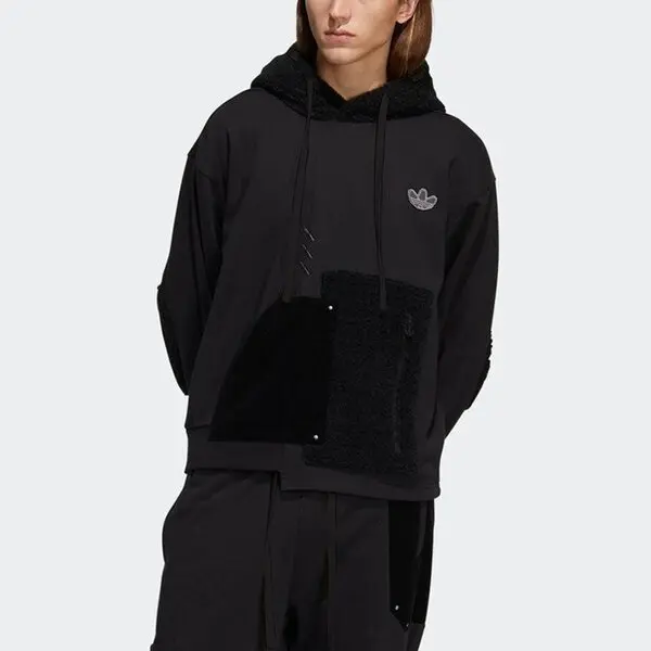 Adidas Originals Irregular Splicing Sports Hoodie