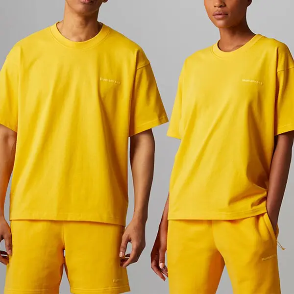 Adidas X Pharrell Humanrace Small Logo T-shirt 'yellow - Multi-color