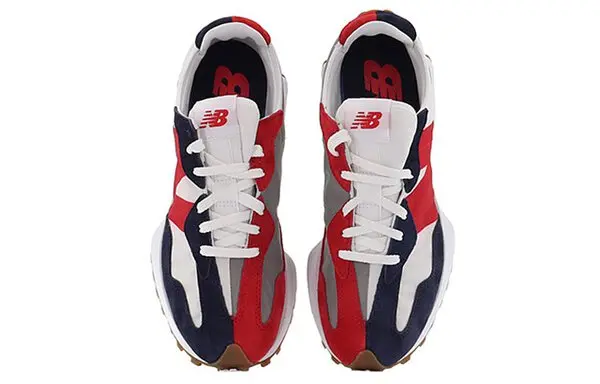 NEW BALANCE 327 Sneakers - Red/blue