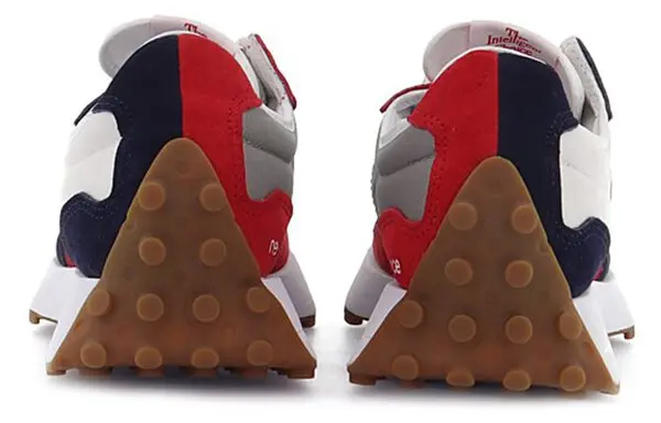NEW BALANCE 327 Sneakers - Red/blue
