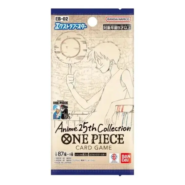 ONE PIECE Card Game "anime 25th Collection" Extra Booster Pack - Multi-color