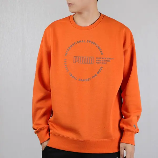 PUMA Alphabet Logo Fleece Lined Sweatshirt