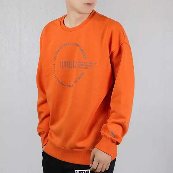 PUMA Alphabet Logo Fleece Lined Sweatshirt