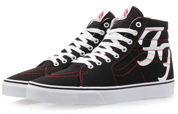 VANS Foo Fighters X Sk8-hi "25th Anniversary" High Top Sneakers