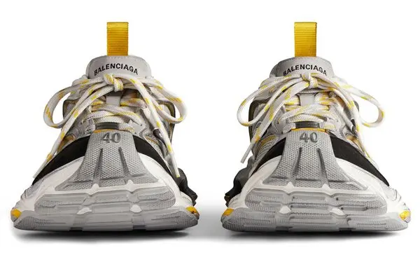 Balenciaga Cargo Sneakers - Grey/black/white