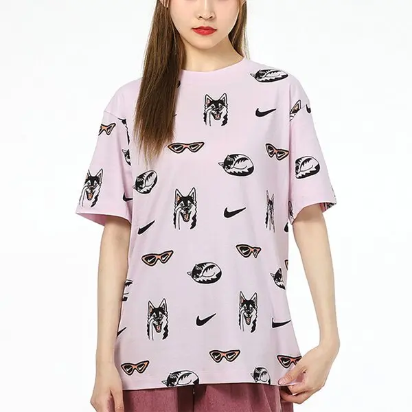 Nike As W Bf Dog Aop Regal Pink
