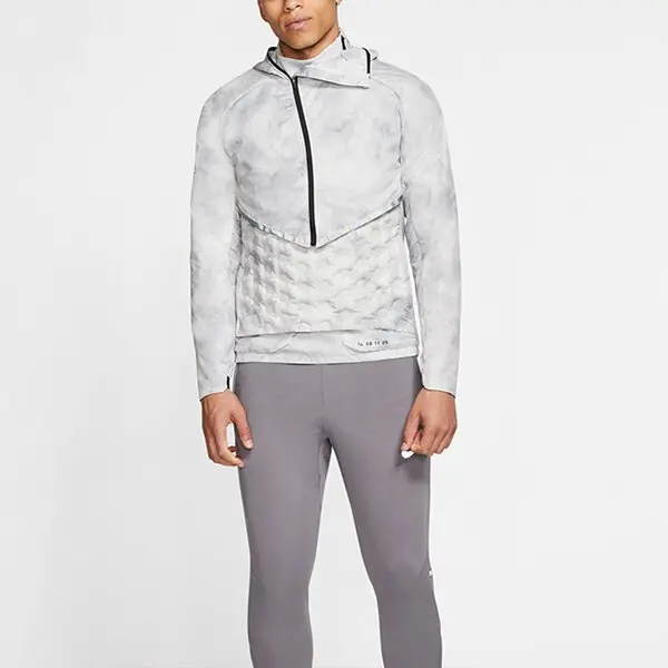 Nike Detachable Vest Hooded Jacket - Grey
