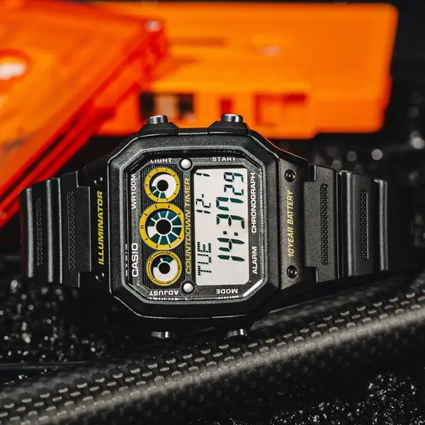 Casio Waterproof Sports Digital Watch