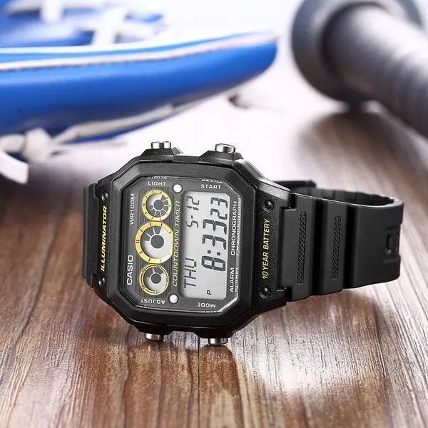 Casio Waterproof Sports Digital Watch