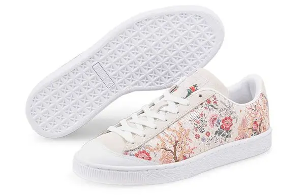 PUMA Liberty Of London X Basket 'floral - Cream