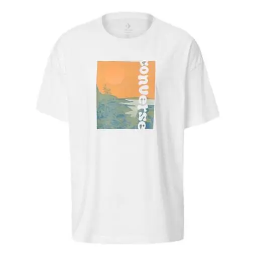 CONVERSE Landscape Alphabet Short Sleeve Tee