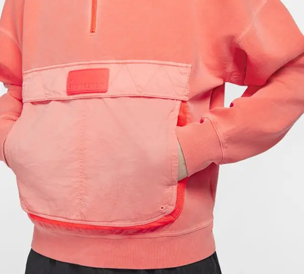 JORDAN 23 Engineered Zipper Cardigan - Red