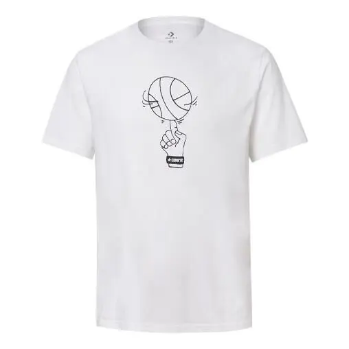 CONVERSE Basketball Graphic T-shirt 'white
