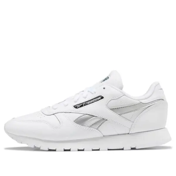 REEBOK Classic Leather Metallic Sneakers - White