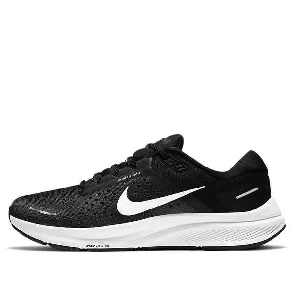 Nike Zoom Structure 23 Athletic Sneakers - Black/white/anthracite