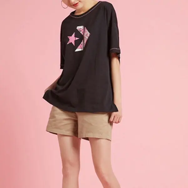 CONVERSE Loose Fit Printed T-shirt