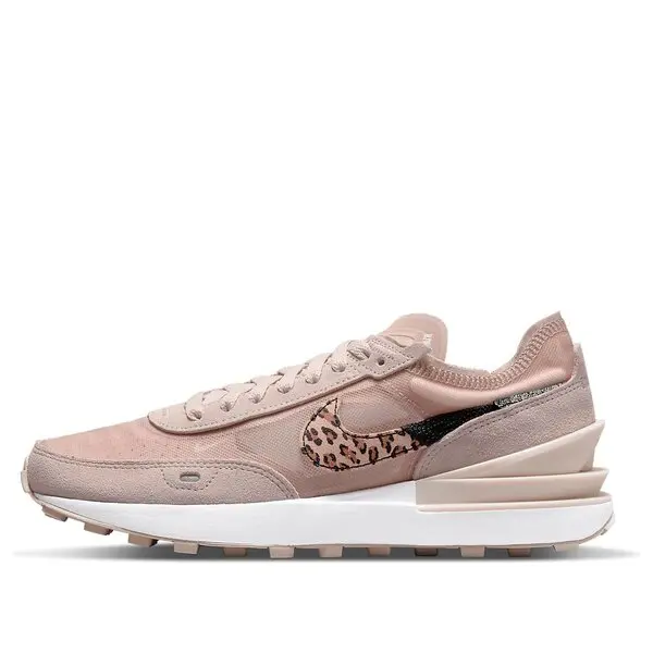Nike Waffle One Se Leopard Print Sneakers - Pink
