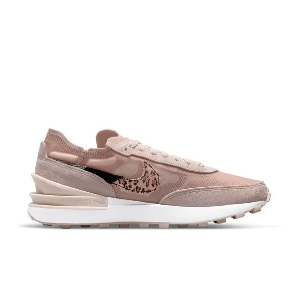 Nike Waffle One Se Leopard Print Sneakers - Pink