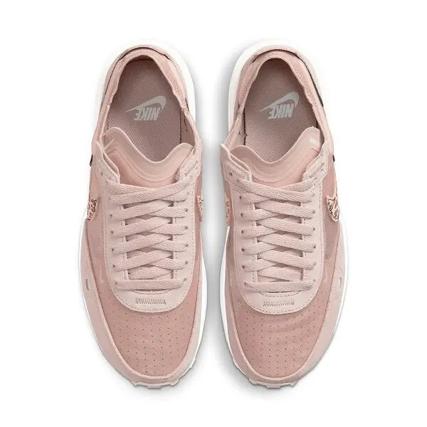 Nike Waffle One Se Leopard Print Sneakers - Pink