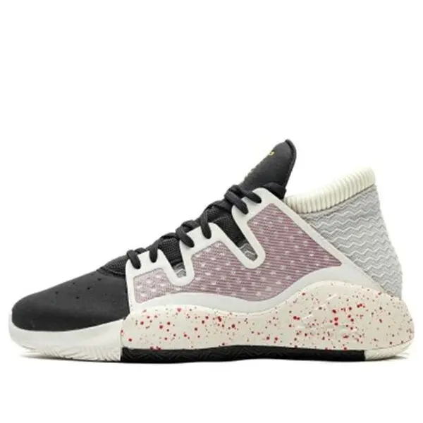 Adidas Pro Vision 'off White Bold Carbon' Sneakers - Gray/gold