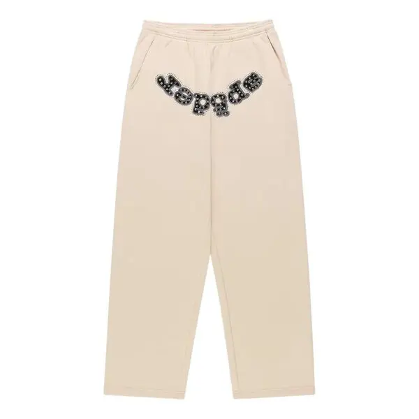 SP5DER Mixed Stone Og Logo Sweatpant - Cream