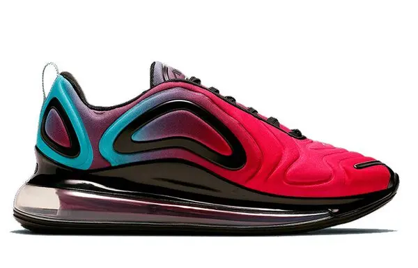 Nike Max 720 "red Gradient" Sneakers - Black/blue/red