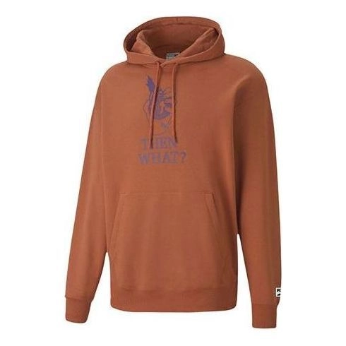 PUMA Downtown Graphic Hoodie - Brown