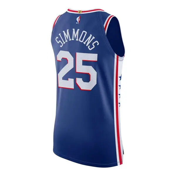 Nike X Nba Philadelphia 76ers Icon Edition 2020 Authentic Jersey Ben Simmons 25