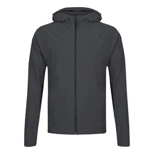 Adidas Training Windproof Hooded Jacket - Grey