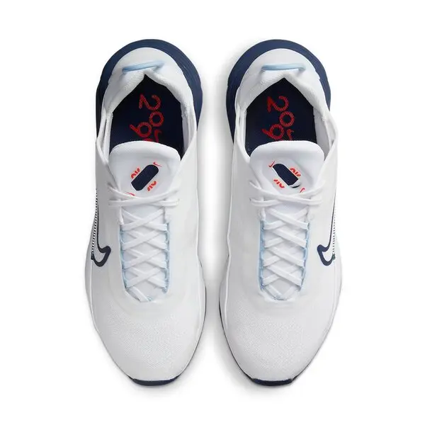Nike Max 2090 Athletic Sneakers - White/blue/red