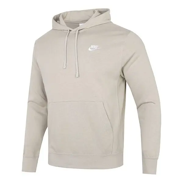 Nike Logo Pullover Hoodie - Grey