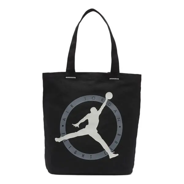 JORDAN Graphic Tote Bag - Black