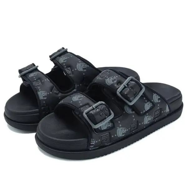 FILA Lucia Sandals With Buckled Straps And Graphic Detailing