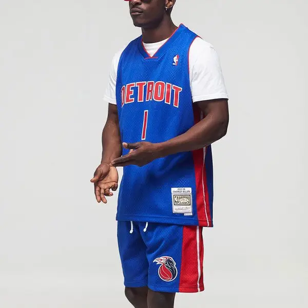 Mitchell & Ness Detroit Pistons 03-04 'billups' Basketball Jersey