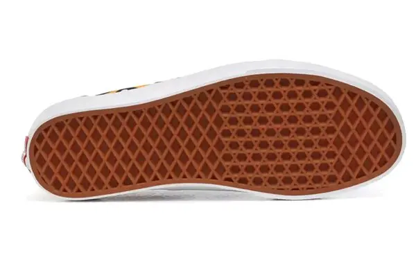 VANS Shit Happens" Classic Slip-on Sneakers - Orange